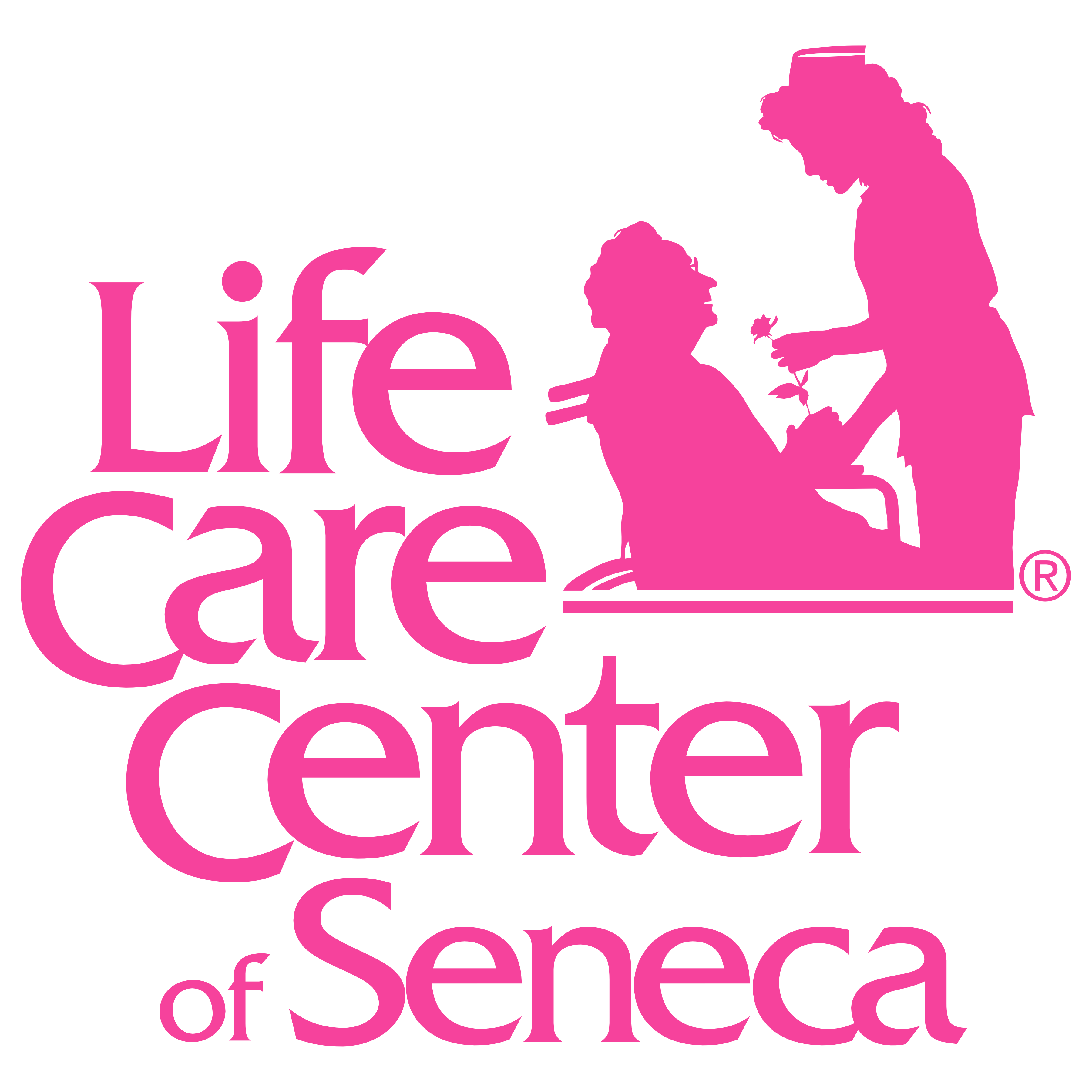 LifeCare Center of Seneca Pink Logo – Custom Life Co.