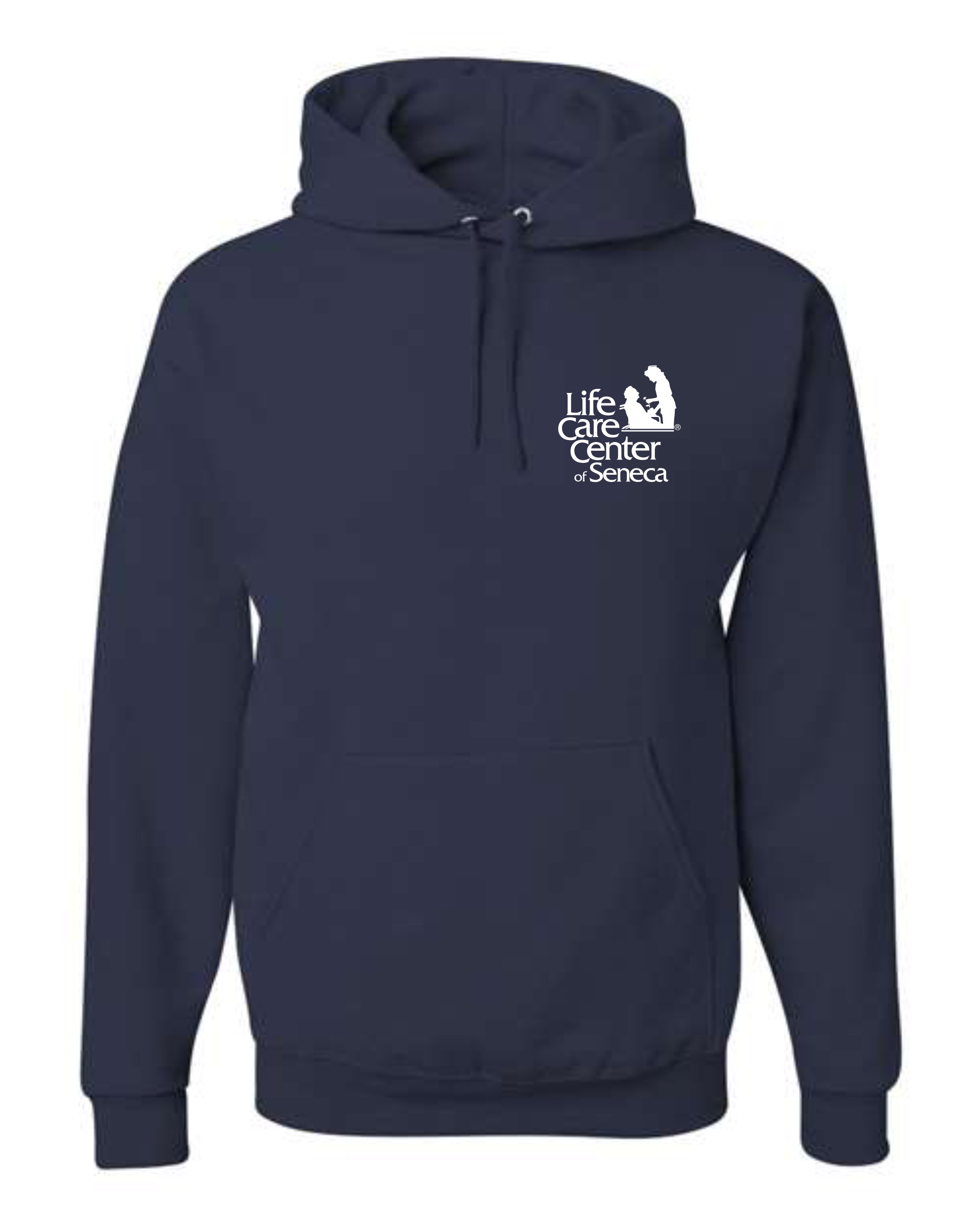 LifeCare White Logo Sweatshirts & Outerwear – Custom Life Co.