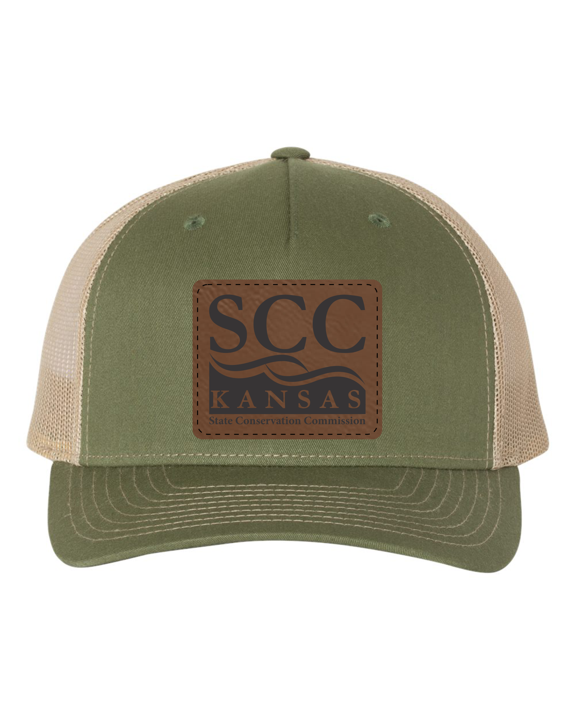 Kansas SCC Leather Patch Hat – Custom Life Co.